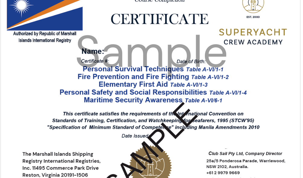 STCW | What is it & Why do we Need it?